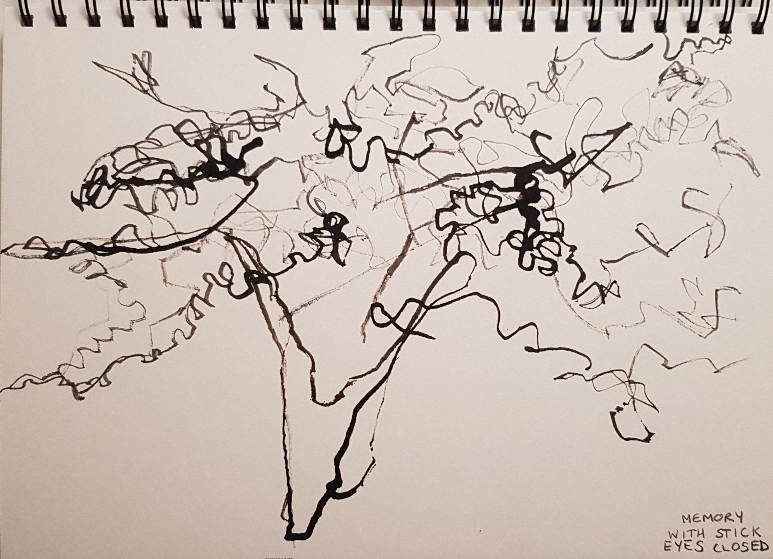 Mark making with Monica | leonieandrews