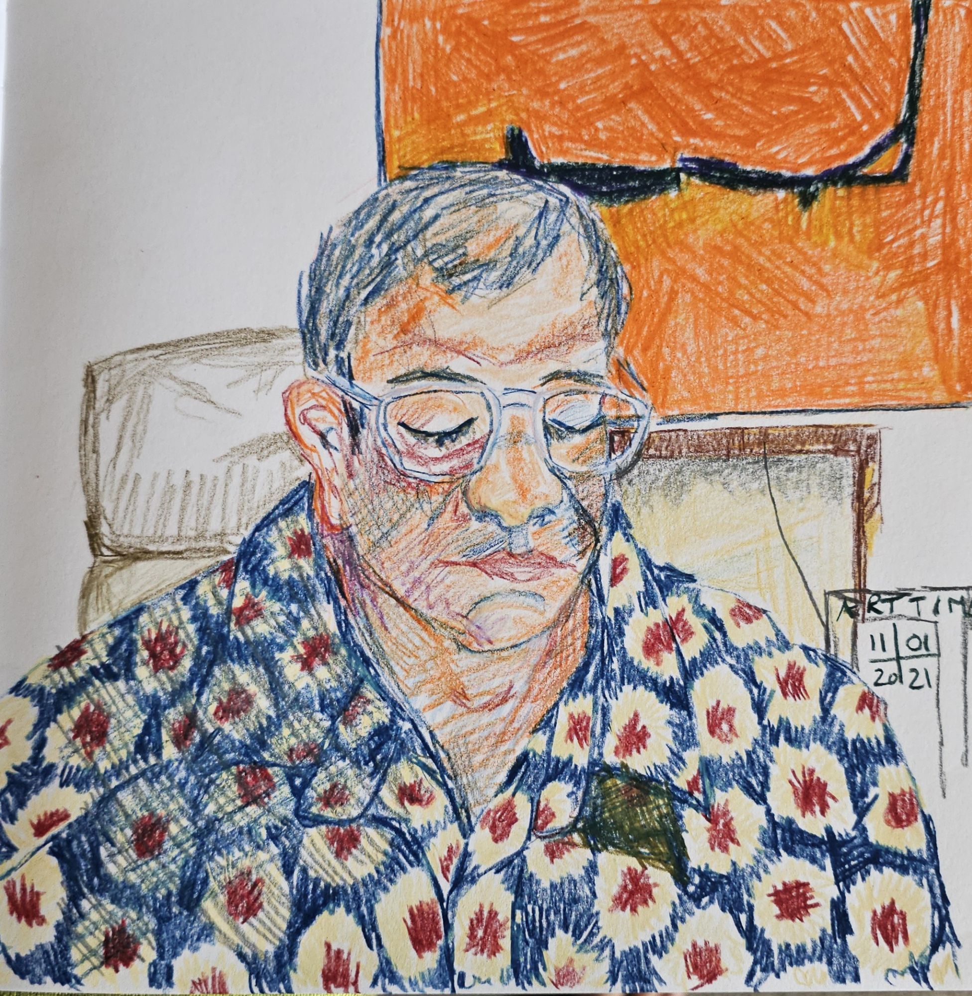 Another Sunday night sketch | leonieandrews